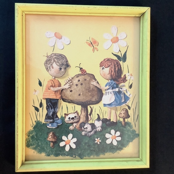 Edna Vierra | Wall Decor | Vintage Edna Vierra Prints | Poshmark